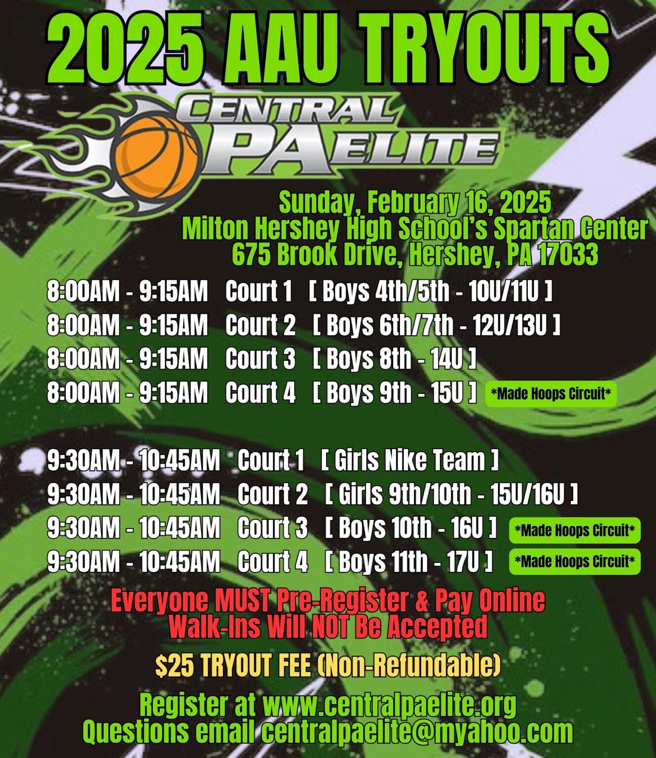 2025 CPE Tryouts